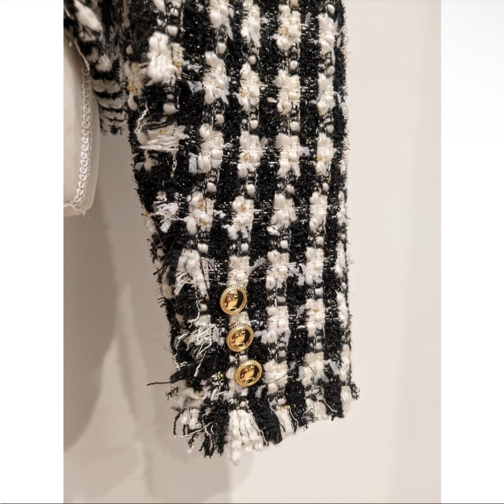 House Of Harlow Tweed Boucle Set - Gem